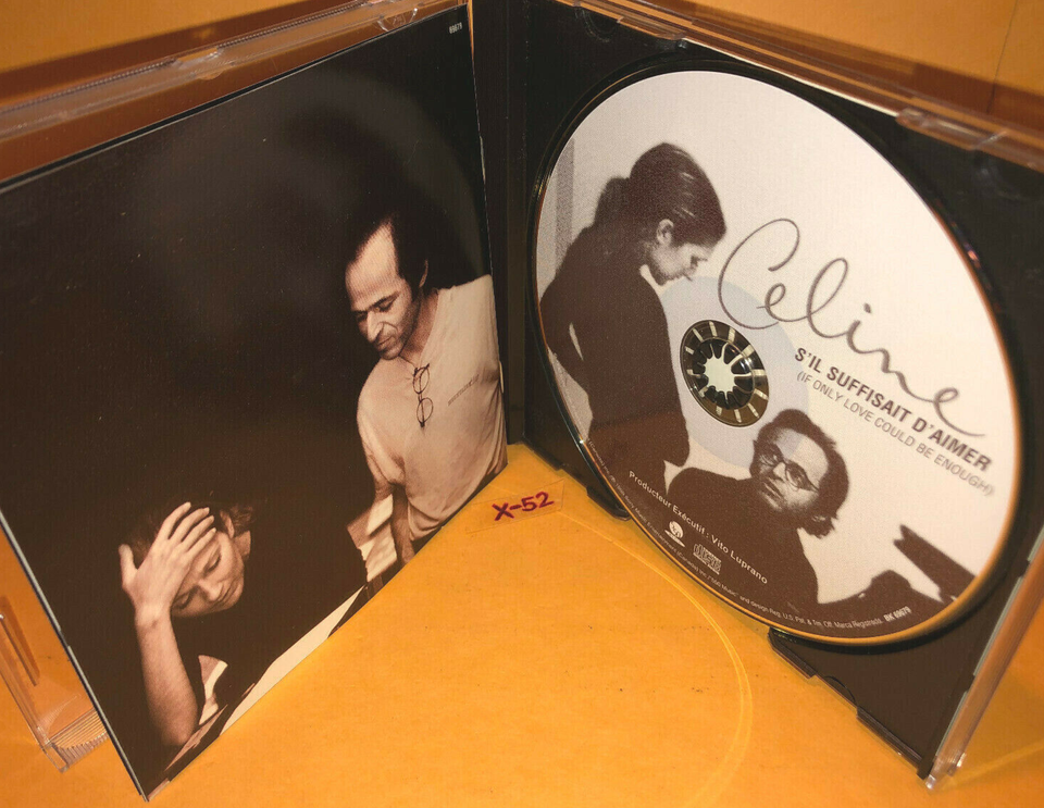 Celine Dion CD S'il Suffisait D'aimer (If Only Love Could Be Enough ...