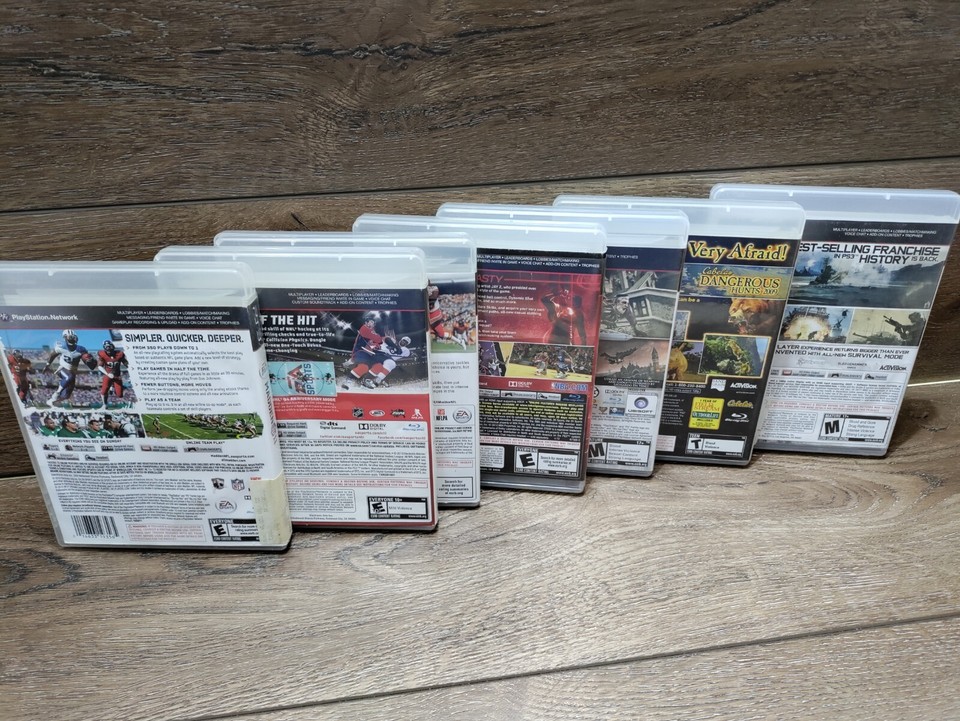 Lot Of 7 Sony Playstation 3 PS3 Games TESTED With Cases | eBay
