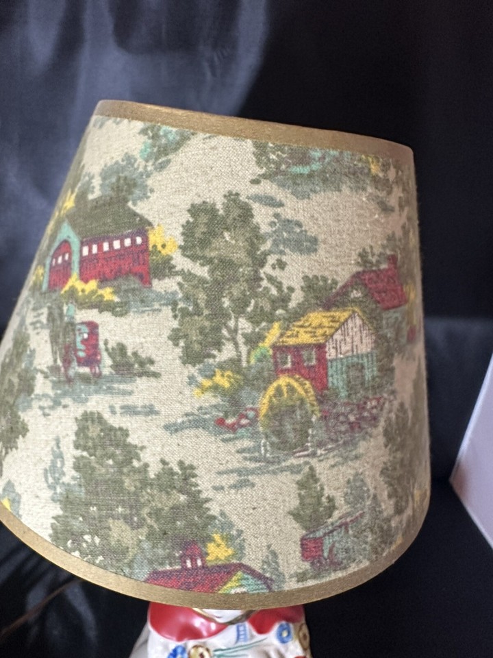 Rare Vintage Little Red Riding Hood Lamp by Hull Pottery | eBay