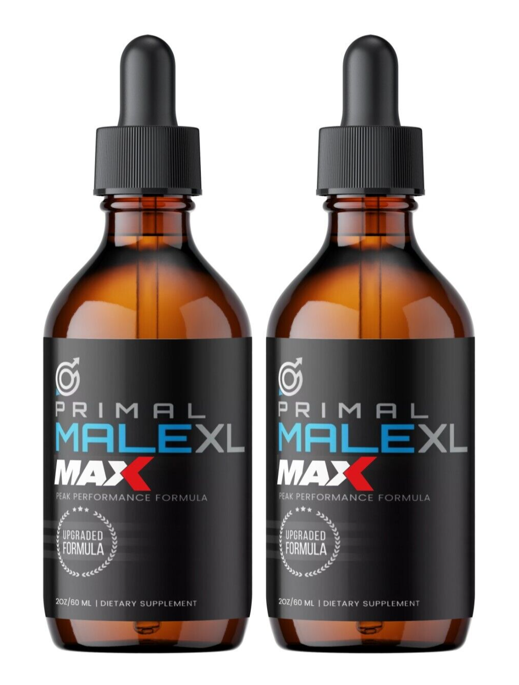 Primal Male XL MAX for Men ED Drops for men BigD Fast Ship ( 2 Pack ...