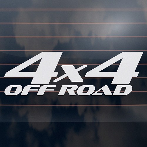4x4 OFF ROAD Sticker 330mm 4wd offroad turbo car ute truck decal | eBay ...