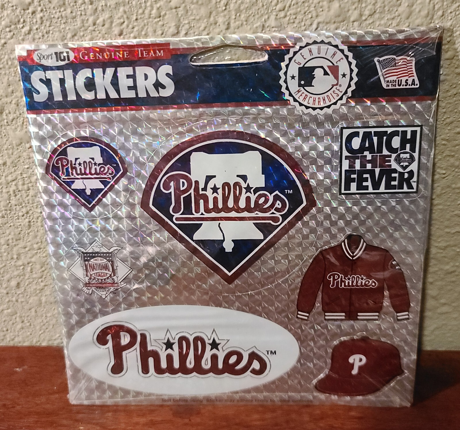 NOS Vintage Sport 101 Philadelphia Phillies Baseball Sticker Sheet | eBay