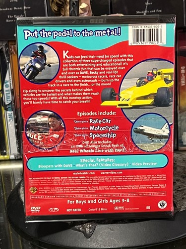 Real Wheels - High Speed Adventures (DVD) Race Car, Motorcycle ...