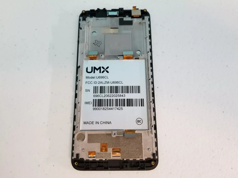 Unimax UMX U696CL LCD Digitizer assembly B | eBay