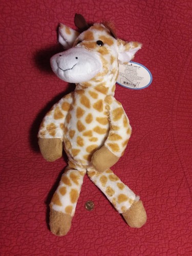 16" Kellytoy Kuddle Me FLOPPY GOLD CREAM GIRAFFE plush stuffed w/ tag ...