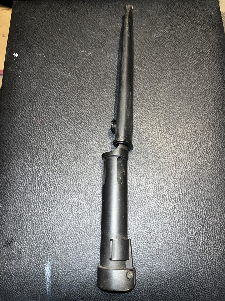 Belgian FN FAL Type C Tube Bayonet With Scabbard | eBay