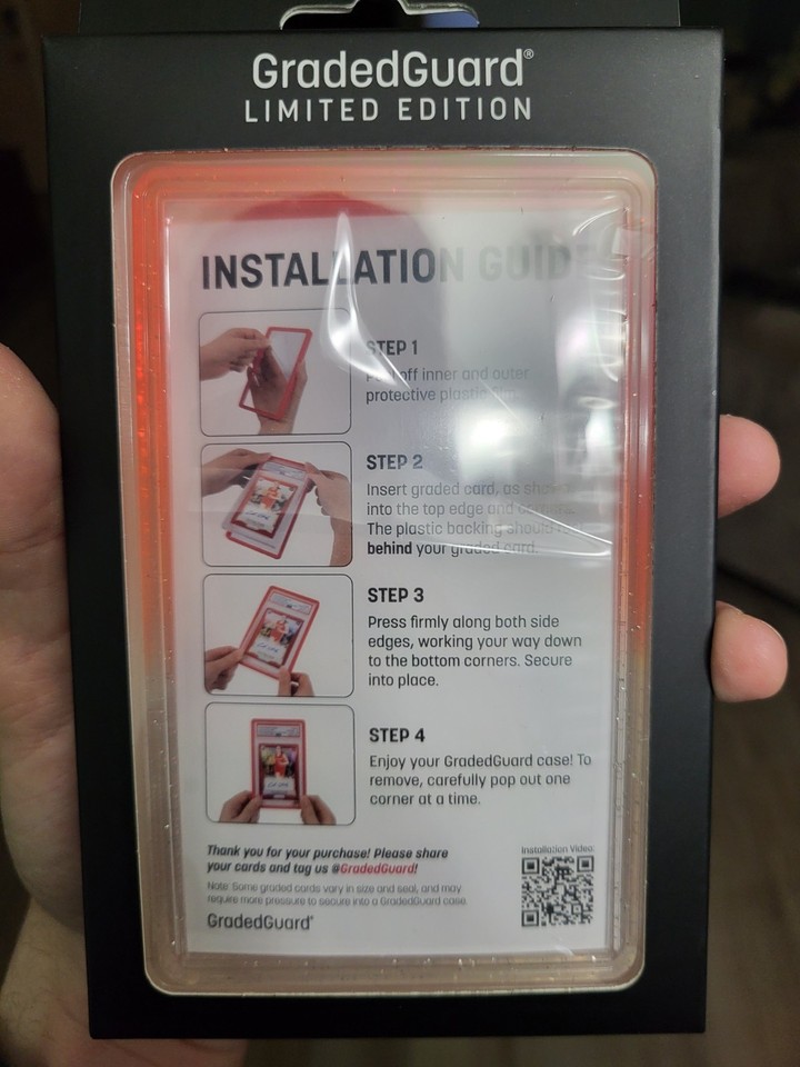 GradedGuard PSA Graded Card Case Guard Protector Limited Edition FRUIT ...