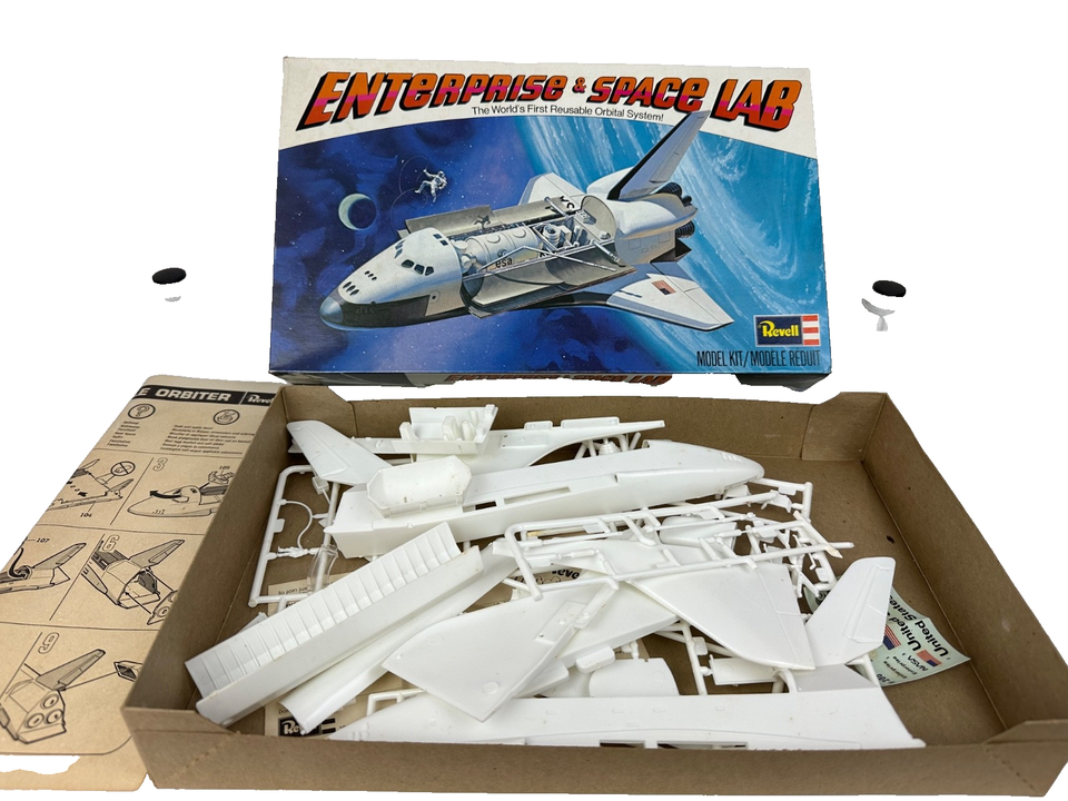 Revell - Enterprise & Space Lab - Plastic Model kit H-200 1:144 | eBay