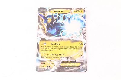 Pokemon TCG Card Thundurus 26/108 XY Roaring Skies Mega EX Great Cond ...