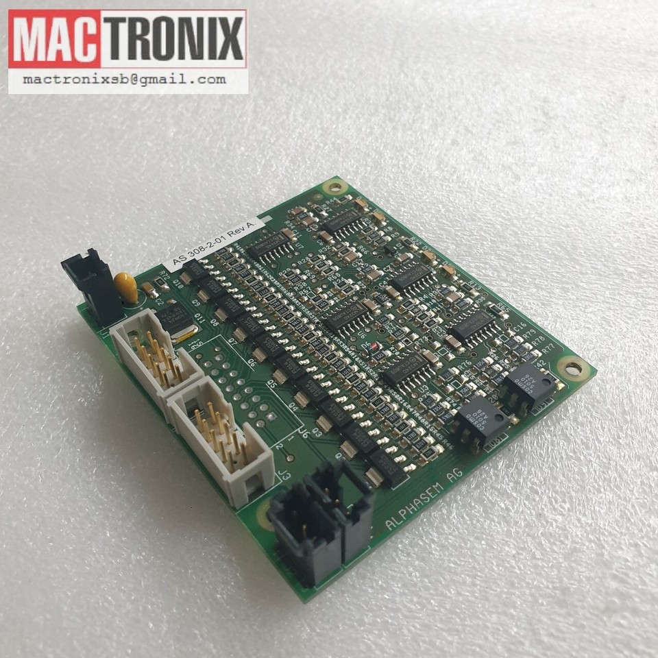 Alphasem AG AS308-2-01 REV A Alphasem 8302 PcB Board | eBay