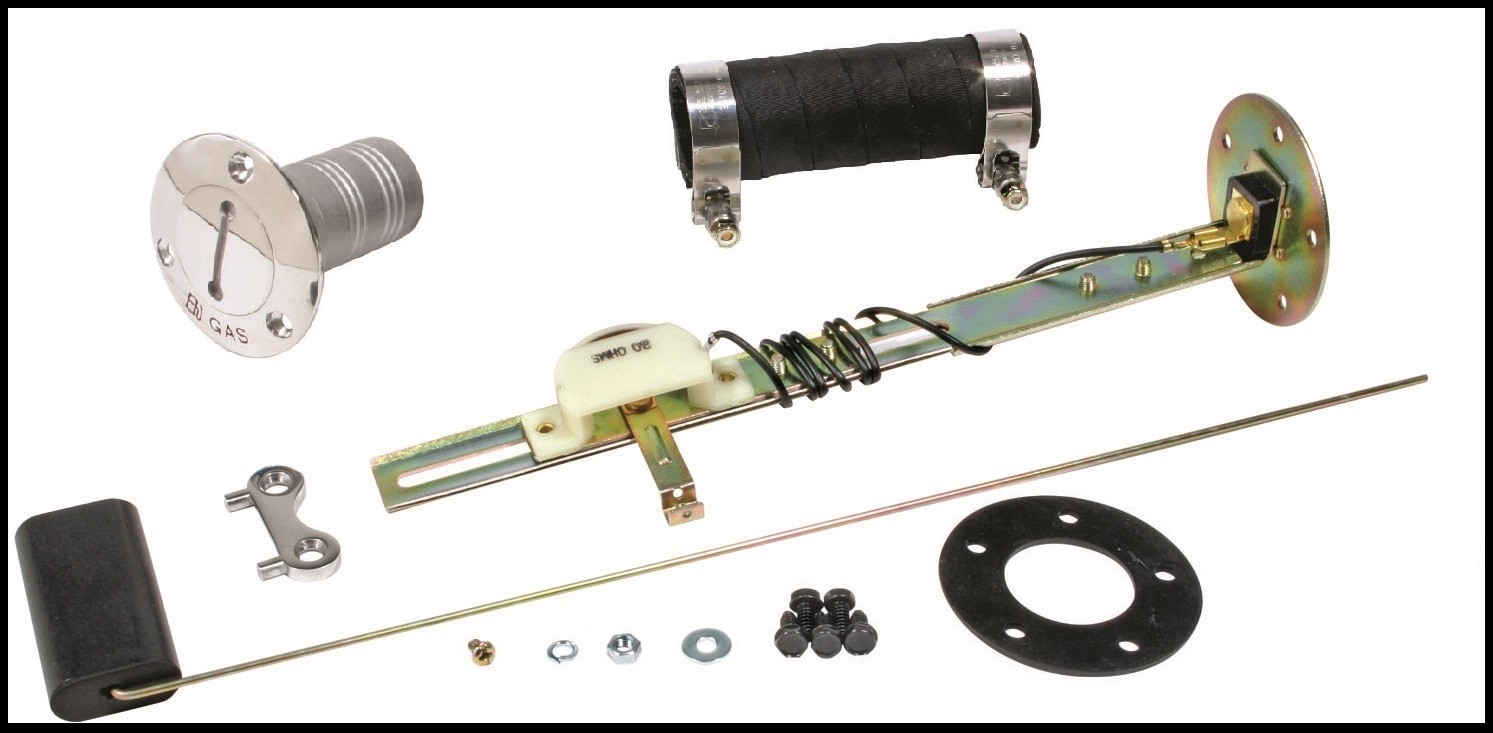 1953-1956 FORD F100 F-100 1/2 TON TRUCK ALUMINUM FUEL GAS TANK WITH ...