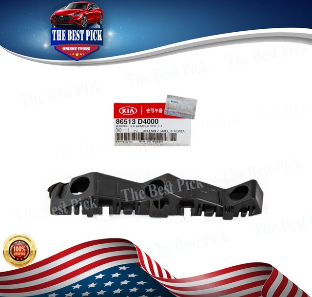 Front Bumper Bracket Retainer Left Driver 86513D4000 Fits Kia Optima ...