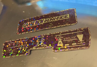 Nintendo Game Boy Gameboy Advance GBA Custom Holo Ancient Mew Premium ...