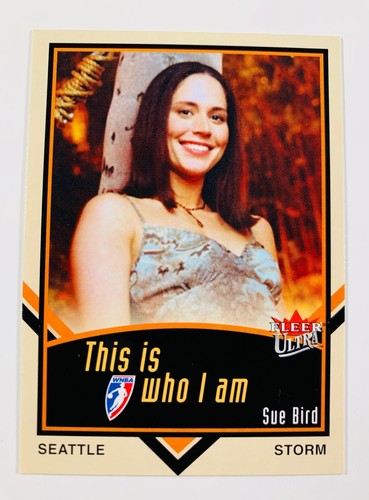 Sue Bird RC 2003 Fleer Ultra WNBA This Is Who I Am Rookie Card #13 ...