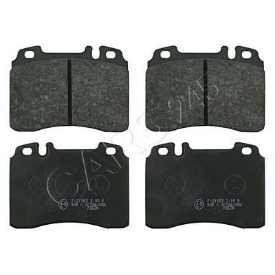 SWAG Disc Brake Pad Set Front Axle Fits MERCEDES W129 W124 R129 ...