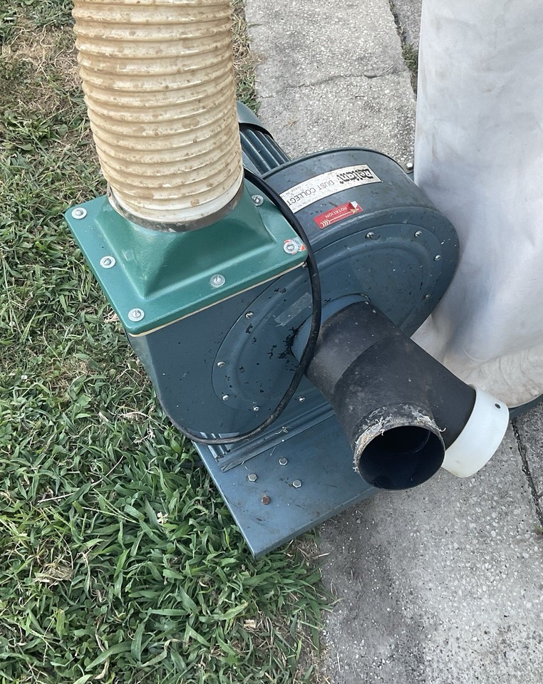 Reliant 2 HP 220v Dust Collector woodworking sawdust cyclone equipment ...