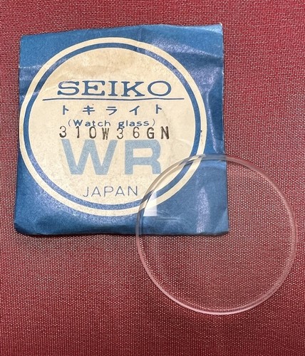 Original Seiko Glass Chrystal Vintage NOS 310W36GN Para 6308 8030 6309 ...
