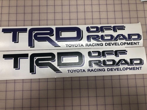2x TRD Off Road Decals for Toyota Tacoma Tundra Bedside Vinyl Decal ...
