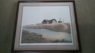 Butler Brown "The Old Georgia Farmhouse", Signed and Remarqued ...