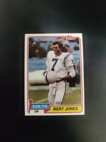 1981 Topps Football Bert Jones . Baltimore Colts #525 free shipping | eBay