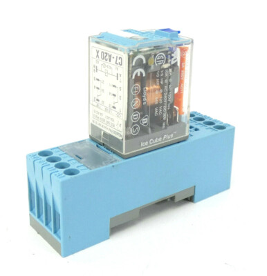 Zócalo de relé RELECO LR38486 SERIE RELECO QR-C ? Relé C7-A20 X Dc24v ...