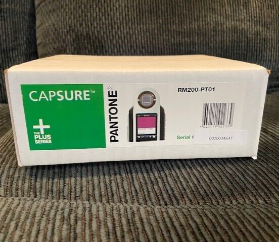 Pantone Capture Plus Series Color Match RM200-PT01 Factory Sealed Box ...