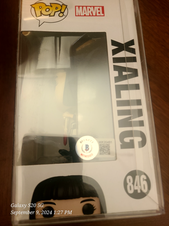 Meng'er Zhang Signed Shang-Chi the Legend Ten Rings #846 Xialing Funko ...