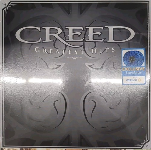Creed - Greatest Hits Vinyl LP (BLUE MARBLE) Walmart Exclusive Limited ...