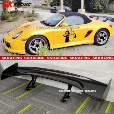 Rear Trunk Spoiler Wing Fits Porsche Cayman Boxster 981 718 987 997 998 911 GT4 | eBay