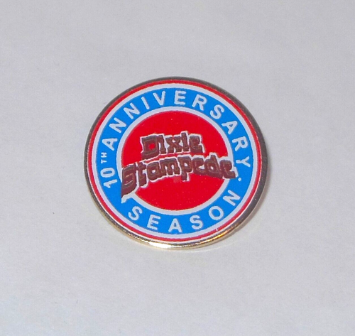 10TH ANNIVERSARY SEASON DIXIE STAMPEDE PIN | eBay