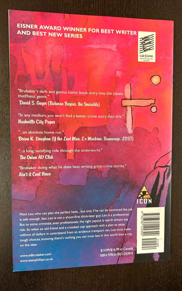 CRIMINAL Volume 1 TPB (Icon Comics 2011) -- Ed Brubaker -- Coward | eBay