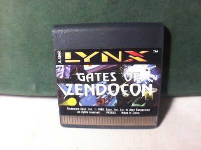 Atari Lynx Gates of Zendocon | eBay