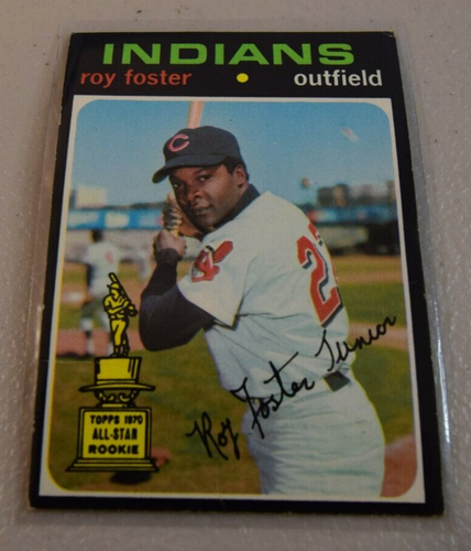 1971 Topps #107 Roy Foster RC Cleveland Indians | eBay