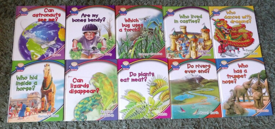 Ask Me BOOK Lot of 11 Southwestern Advantage-Educational Homeschool | eBay