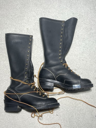 Wesco Boots Highliner Lineman Boots - 16” Tall - 9E | eBay