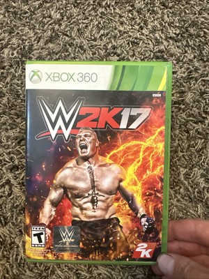 WWE 2K17 (Microsoft Xbox 360, 2016) Complete w/ Manual & Disc - Tested ...