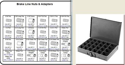 Brake Line Fitting Assortment - Metric and Standard - Small Metal ...