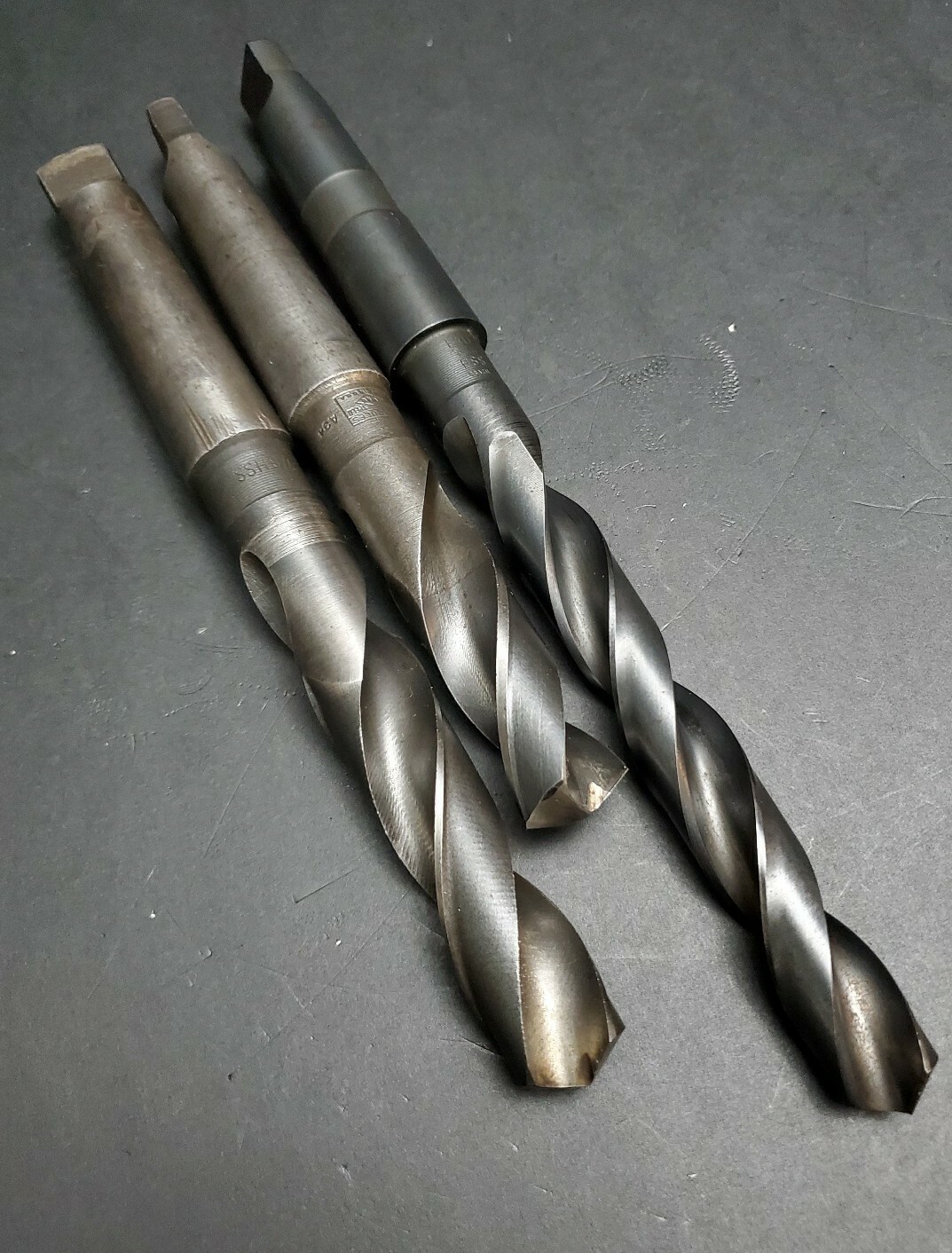 PTD USA + 5/8" 55/64" 7/8" Drill #3 Morse Taper Bit ATM MT3 Machinist ...