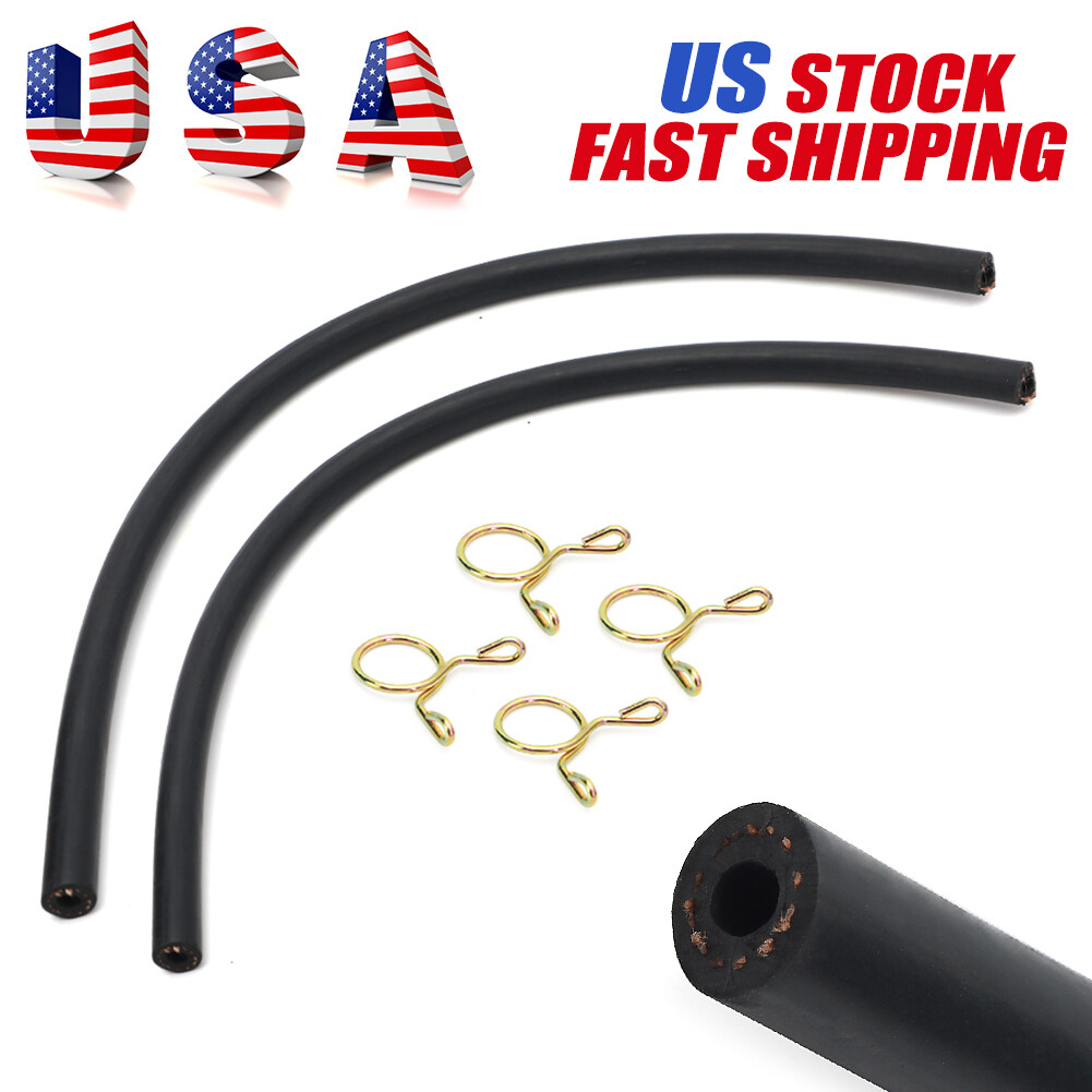 Fuel Tank Gas Line Hose & Clips 5.5MM Reserver For Honda CT70 CT70H ...