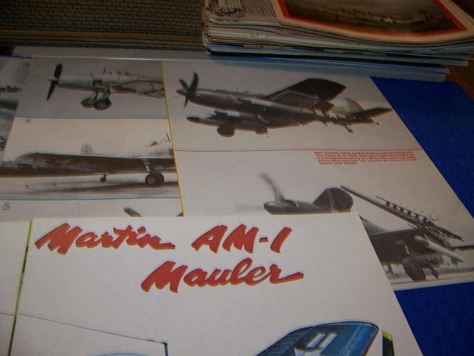 MARTIN AM-1 MAULER "THE FABLE OF ABLE MABLE"..HISTORY/PHOTOS/CUTAWAY ...
