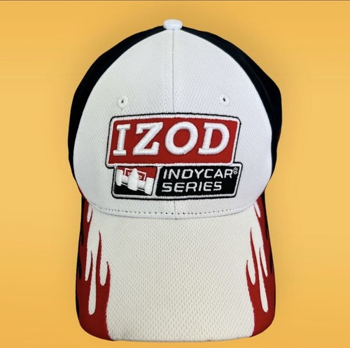 Vintage Y2K Izod Indycar Series Flame Hat Cap Honda NASCAR Racing ...