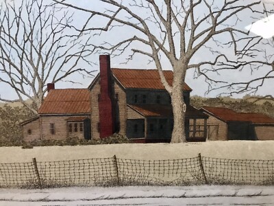 STEPHEN SEBASTIAN 18 By 22 LTD ED SIGNED NUMBERED LITHOGRAPH "OLD ...