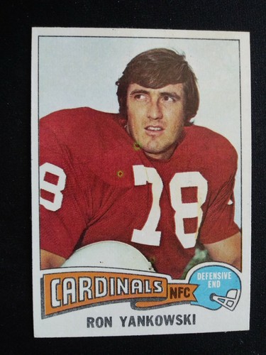 1975 Topps Football Card # 263 Ron Yankowski - St. Louis Cardinals | eBay
