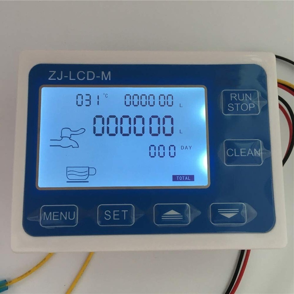 Digital Flow Meter Display ZJ-LCD-M Controller LCD Sensor Panel Module ...