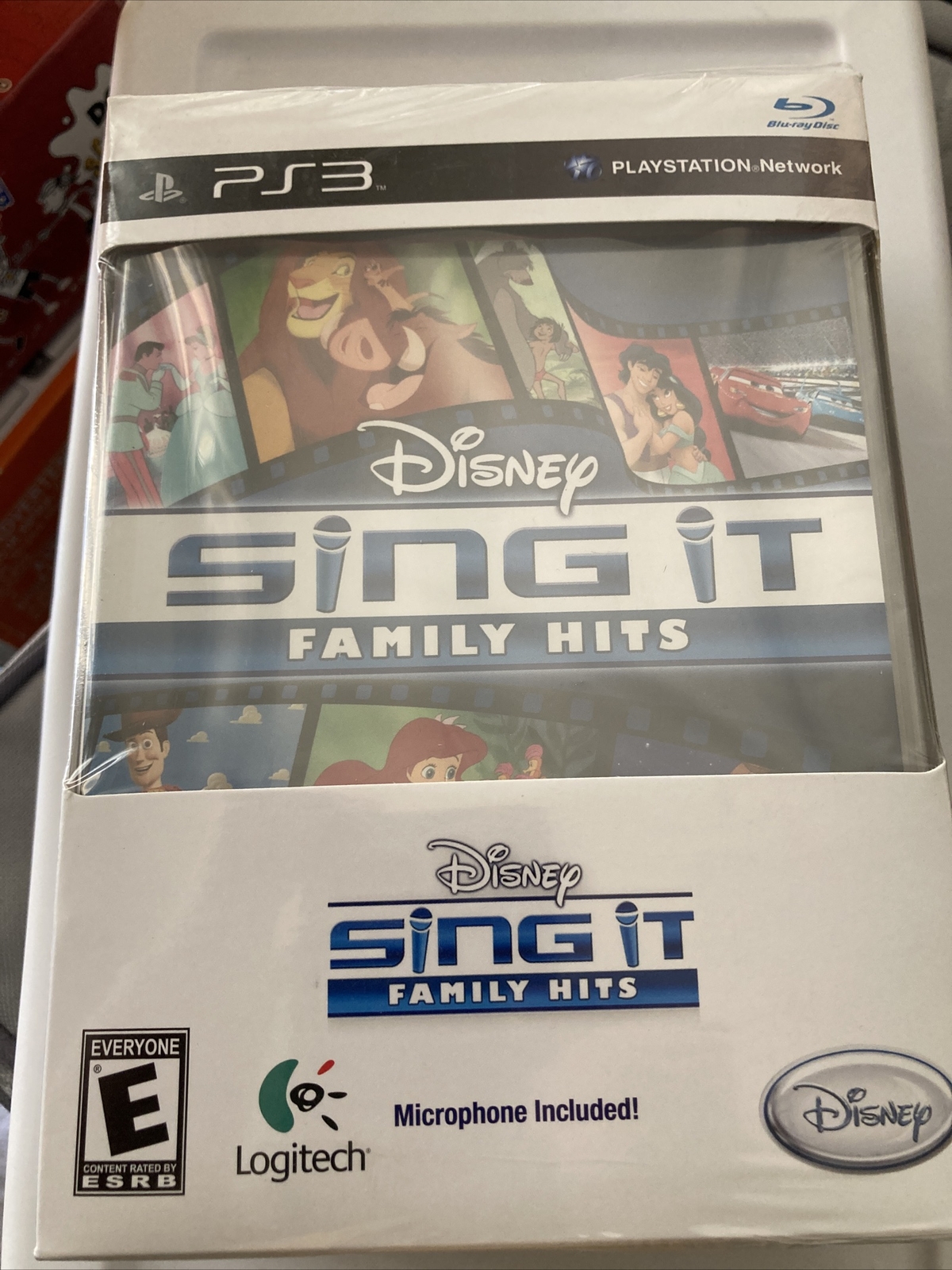 New Sealed Disney Sing It Family Hits with Logitech Microphone for PS3 ...