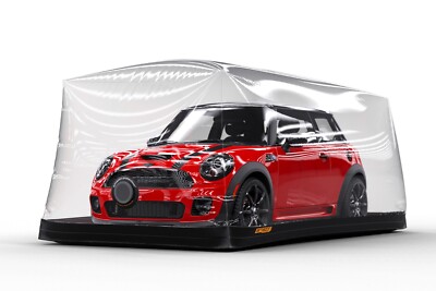 Mini Cooper 3-Door Inflatable Bubble Car Cover Indoor Garage Capsule ...