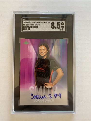 2021 Parkside NWSL Vol. 2 - Signature Series Autographs Blue Ink #SS-SS ...