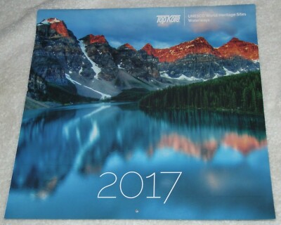 New 2017 Unesco World Heritage Waterway Sites Calendar Topkote Paper Co ...