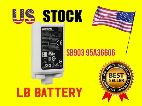 GENUINE SHURE SB903 95A36606 BATTERY for SLXD SLXD1 and SLXD2 1INP9/29/ ...