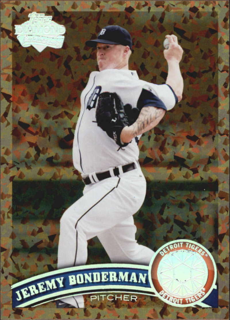 2011 Topps Cognac Diamond Anniversary #182 Jeremy Bonderman Tigers ...